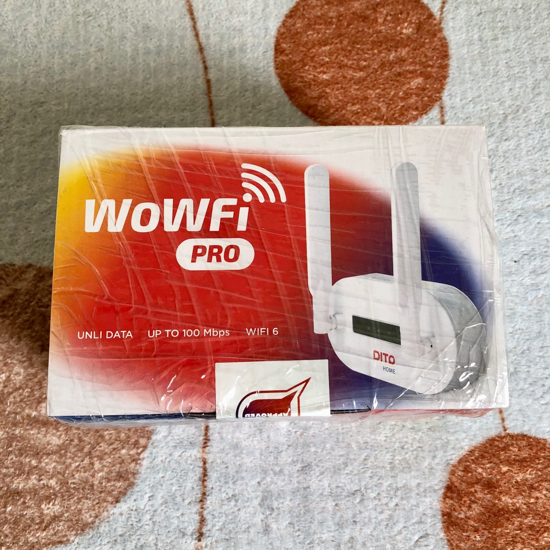 LATEST! 30-day Unli 5G DITO Pro Home Prepaid WiFi 100Mbps SEALED, TV ...