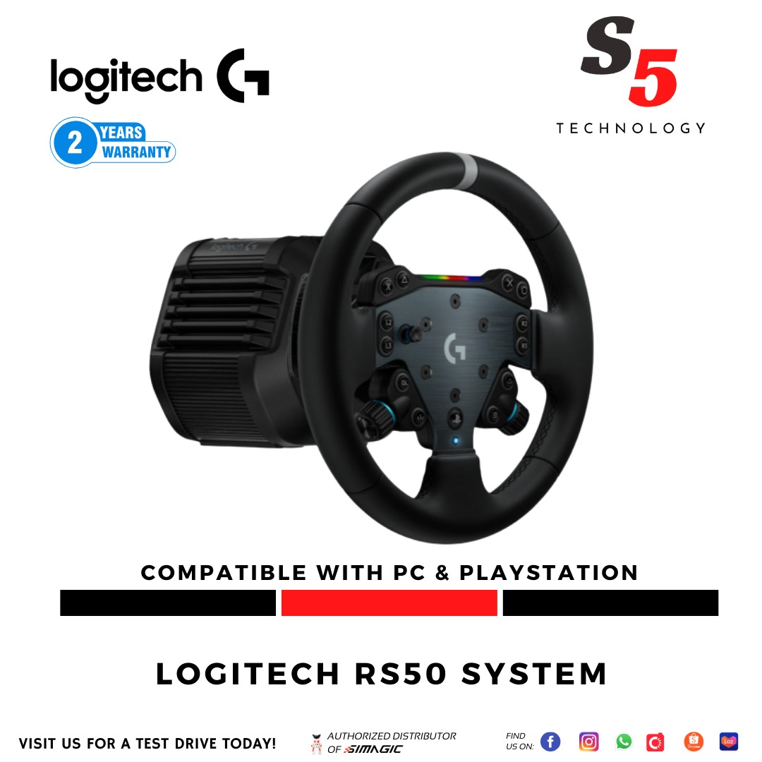 Logitech RS50 System / RS50 Direct Drive / Direct Drive System ...
