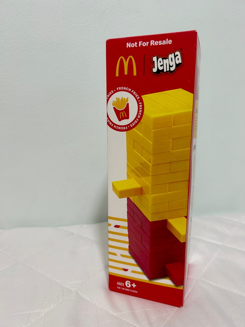 McDonald's French Fries Jenga Game, Hobbies & Toys, Toys & Games on ...