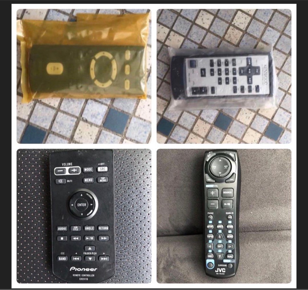 Pioneer, JVC, Kenwood, Sony Radio head unit remote, Car Accessories ...