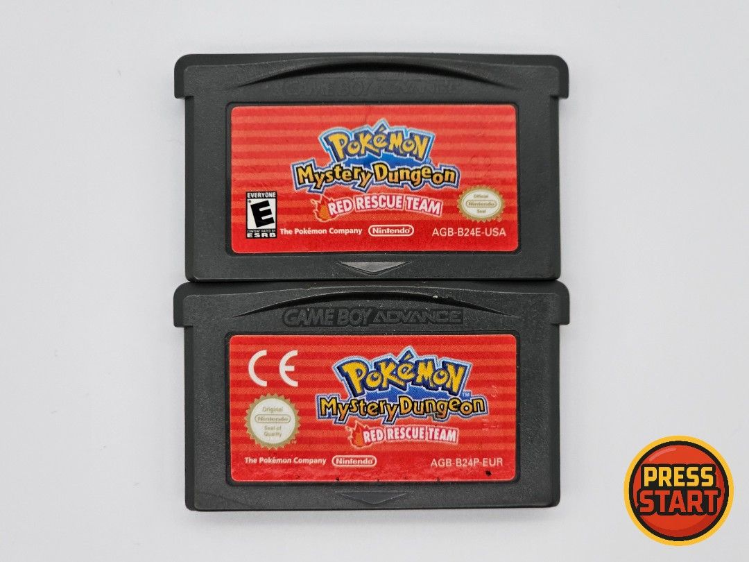 Pokemon Mystery Dungeon Red Rescue Team for GBA, Video Gaming, Video ...