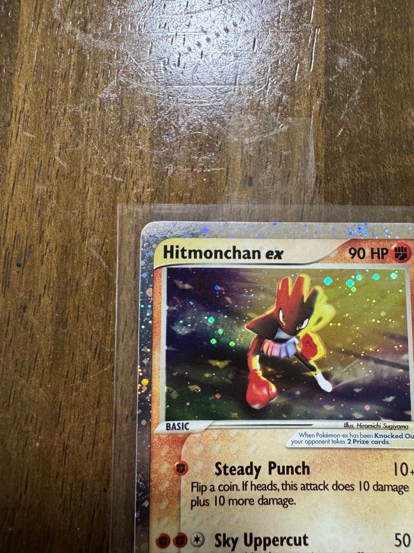 Pokemon TCG Vintage Hitmonchan ex Holo #98 EX Ruby & Sapphire Ultra Rare Card, Hobbies & Toys ...