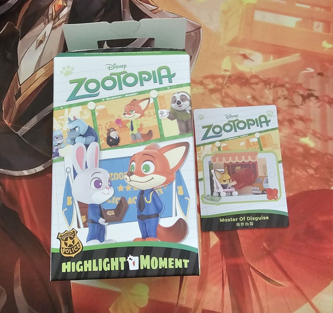Pop Mart Zootopia Blind box - Master of Disguise, Hobbies & Toys ...