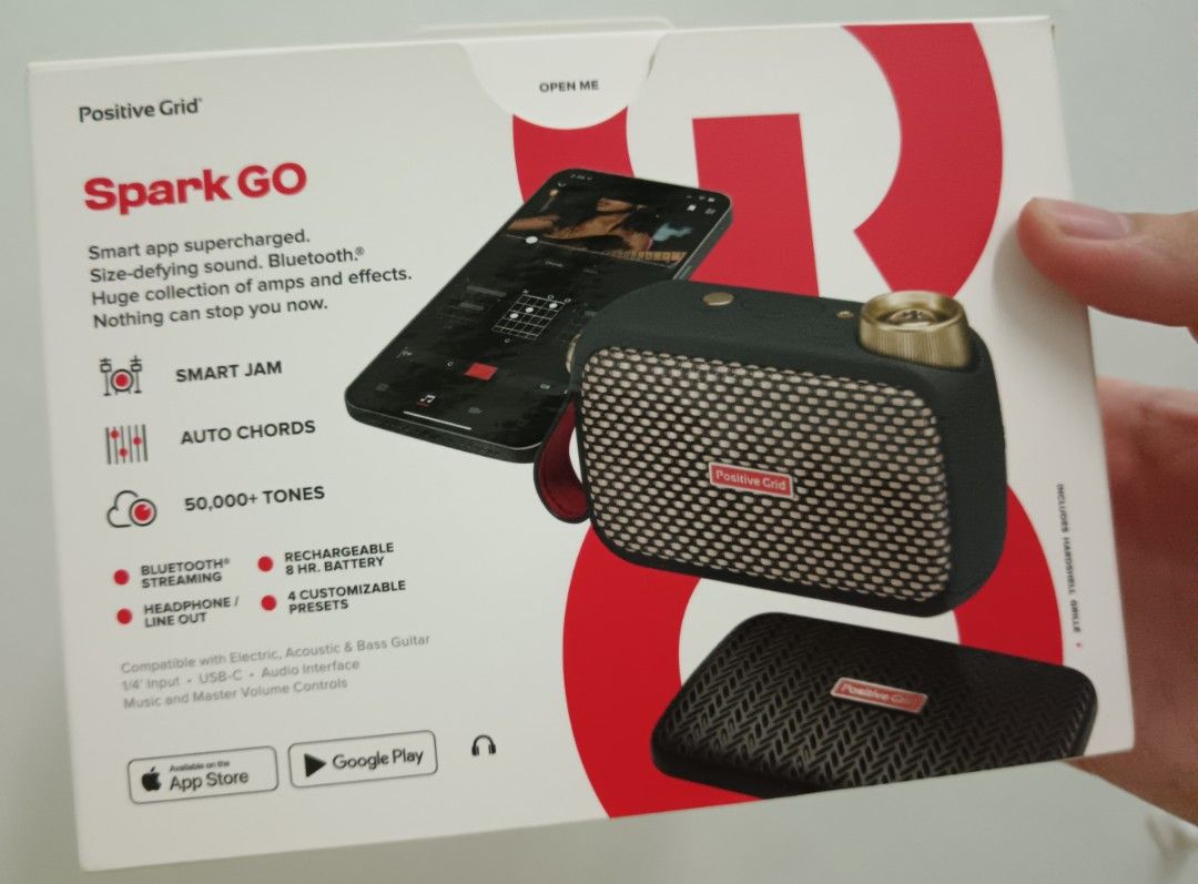 POSITIVE GRID SPARK GO AMP, Hobbies & Toys, Music & Media, Musical ...