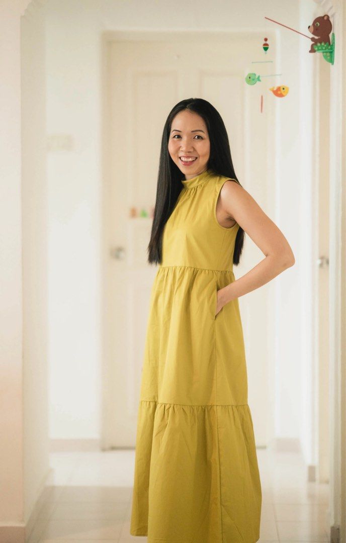 PSL Joy Dress in Lime, Women's Fashion, Dresses & Sets, Dresses on ...