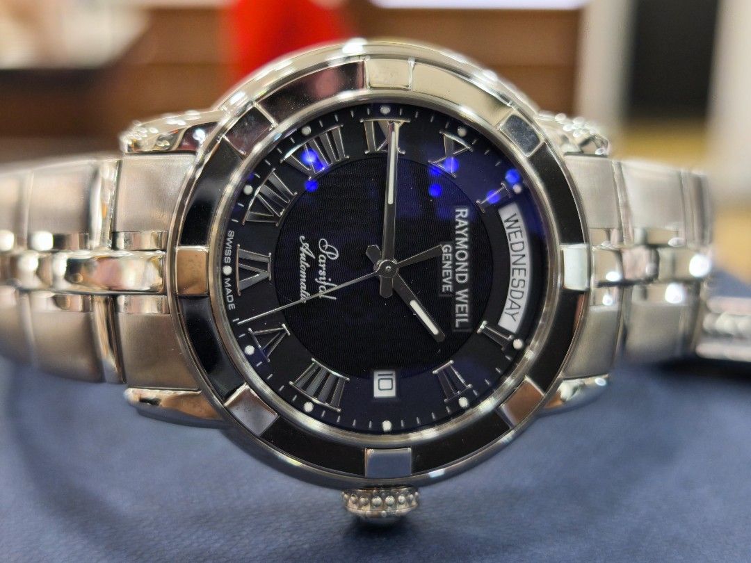 Raymond Weil 2844-ST-BKCR Parsifal collection, Men's Fashion, Watches & Accessories, Watches on ...