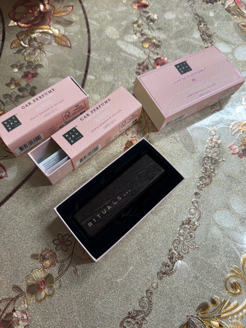 Rituals Car Perfume - Cherry Blossom & Rice Milk, 美容＆個人護理, 健康及美容 - 香水＆香 ...