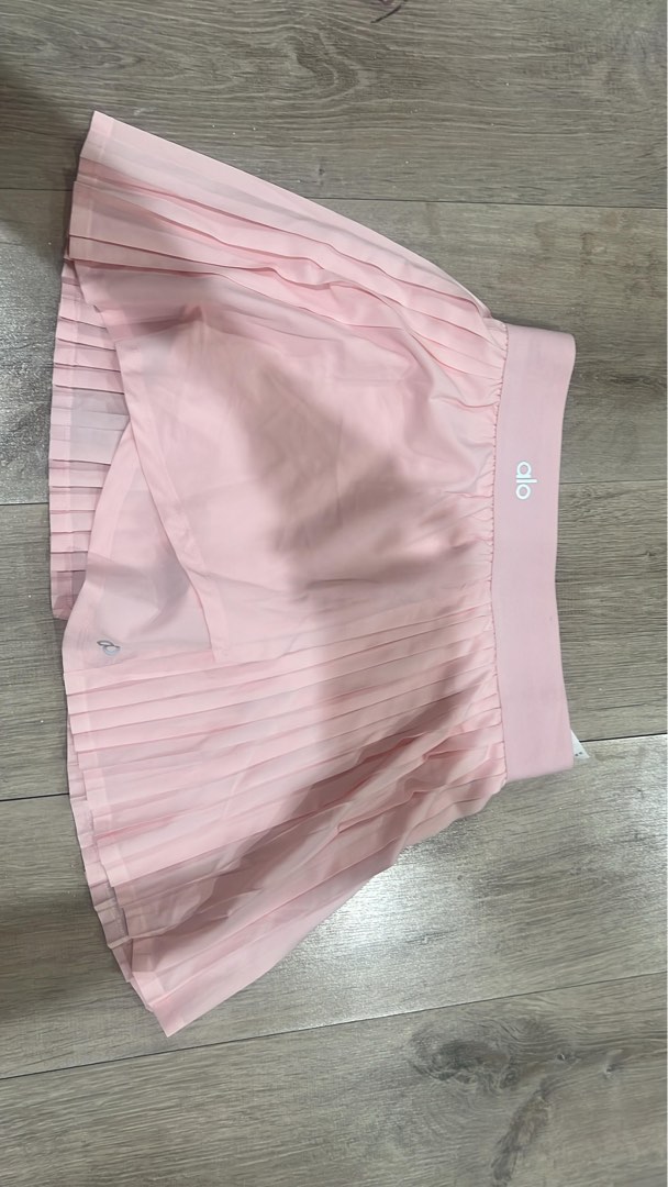 Rok padel / tennis skirt alo, Fesyen Wanita, Pakaian Wanita, Gaun & Rok ...