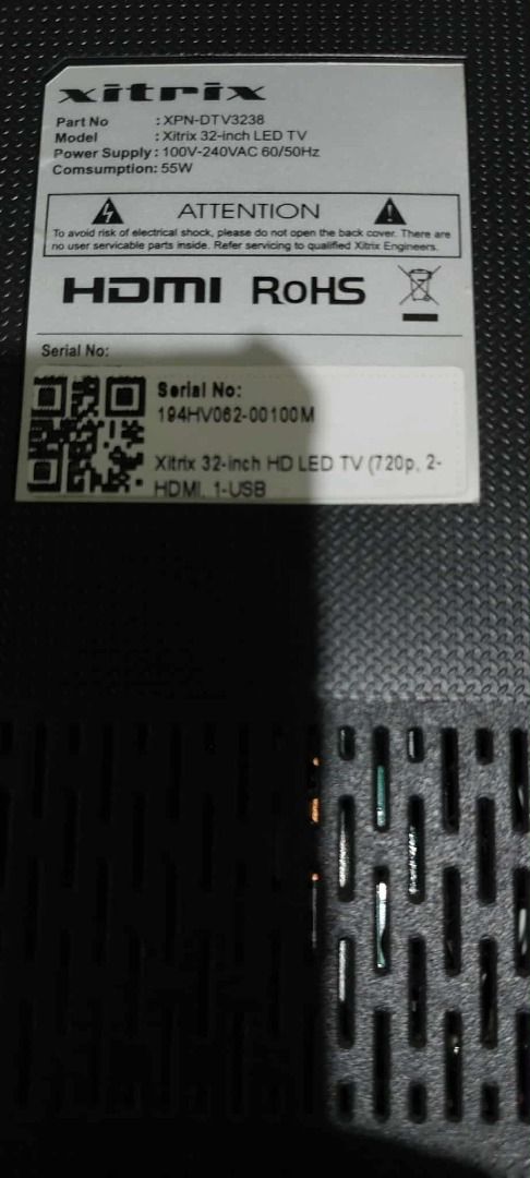 SONY Bravia & XITRIX TV, TV & Home Appliances, TV & Entertainment, TV ...