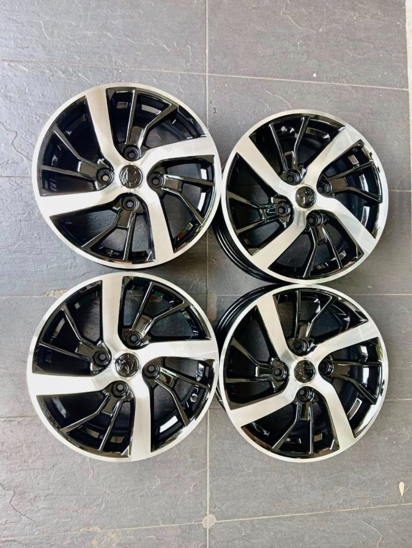 SPORT Rim PROTON ORI 15" SAGA PERSONA WAJA LIVINA AVANZA LATIO GEN2 NEO ...