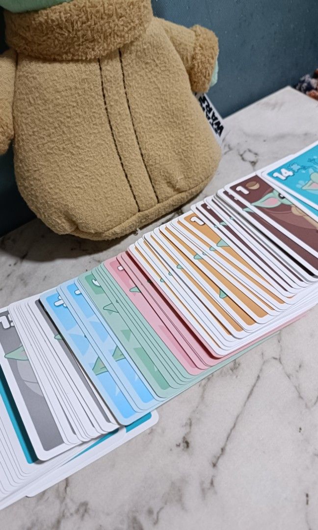 Star Wars The Child's Cute Loot Card Game with Grogu Plush Pouch ...