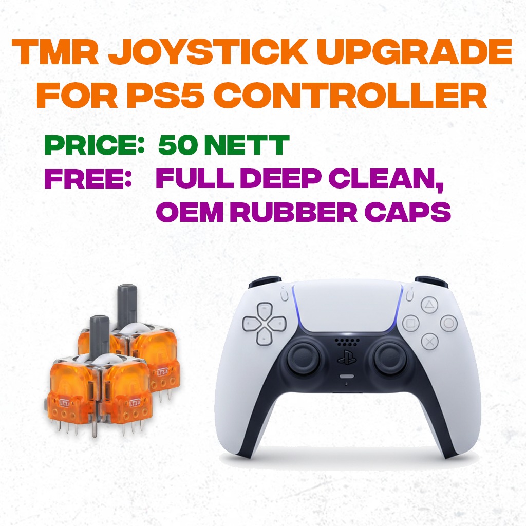 (TMR) PS5 Controller Repair/Upgrade Services - Dualsense Dual Sense ...
