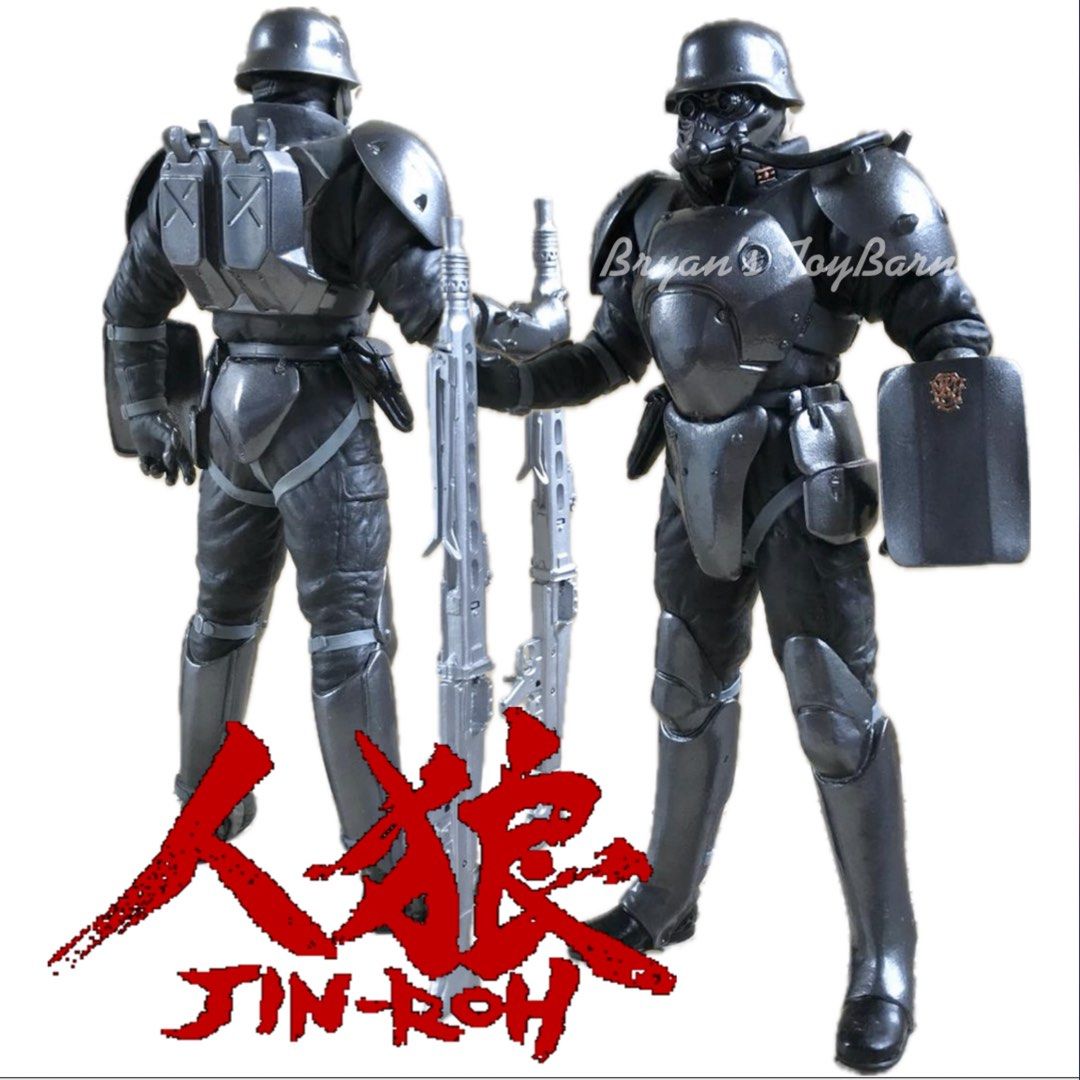 1/6 Scale Jin-Roh ‘The Red Spectacles’ Protech Gear Vinyl Garage Kit ...
