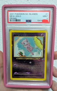 Pokemon cards - PSA 9 Mew Holo Southern Islands, Hobbies & Toys, Toys ...