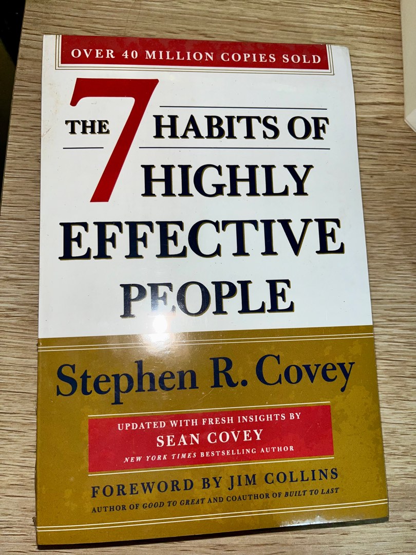 7 Habits of Highly Effective People Book, Hobbies & Toys, Books ...