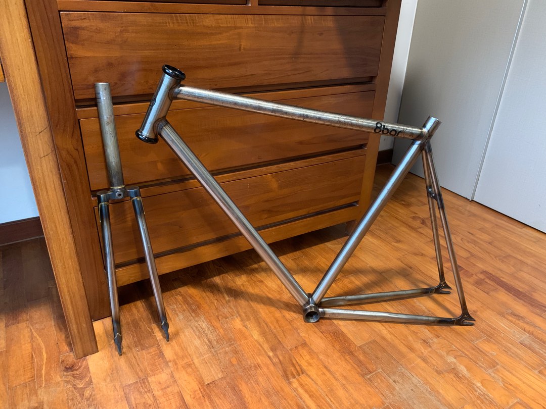 8Bar Neukln Steel Track Frameset, Sports Equipment, Bicycles & Parts ...