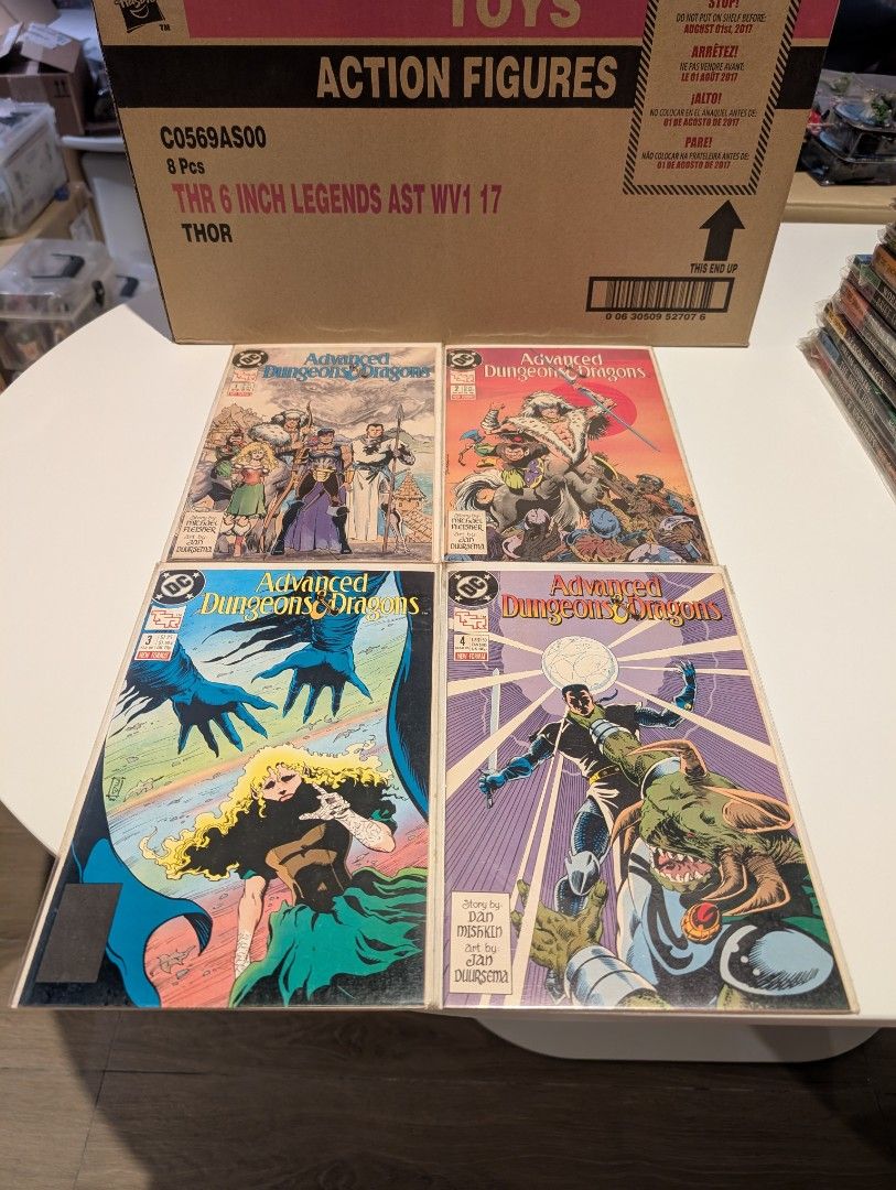 Advanced Dungeons & Dragons Comic Book Set, Hobbies & Toys, Books ...