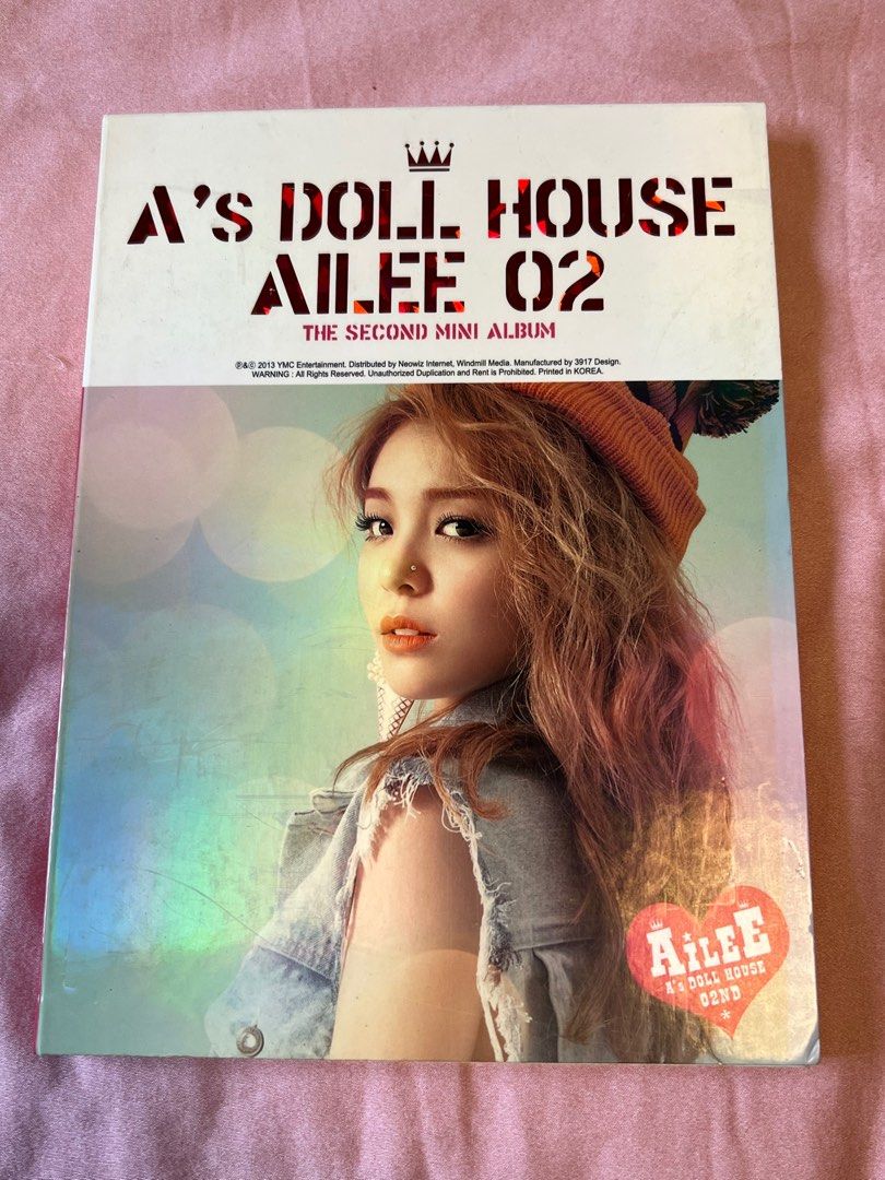 Ailee - A's Doll House 02 - The Second Mini Album CD, Hobbies & Toys ...