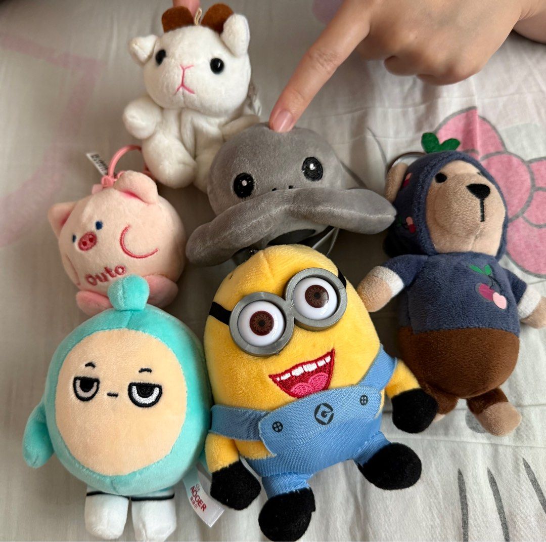 Assorted Plushie Keychains - $5 EACH, Hobbies & Toys, Toys & Games on ...