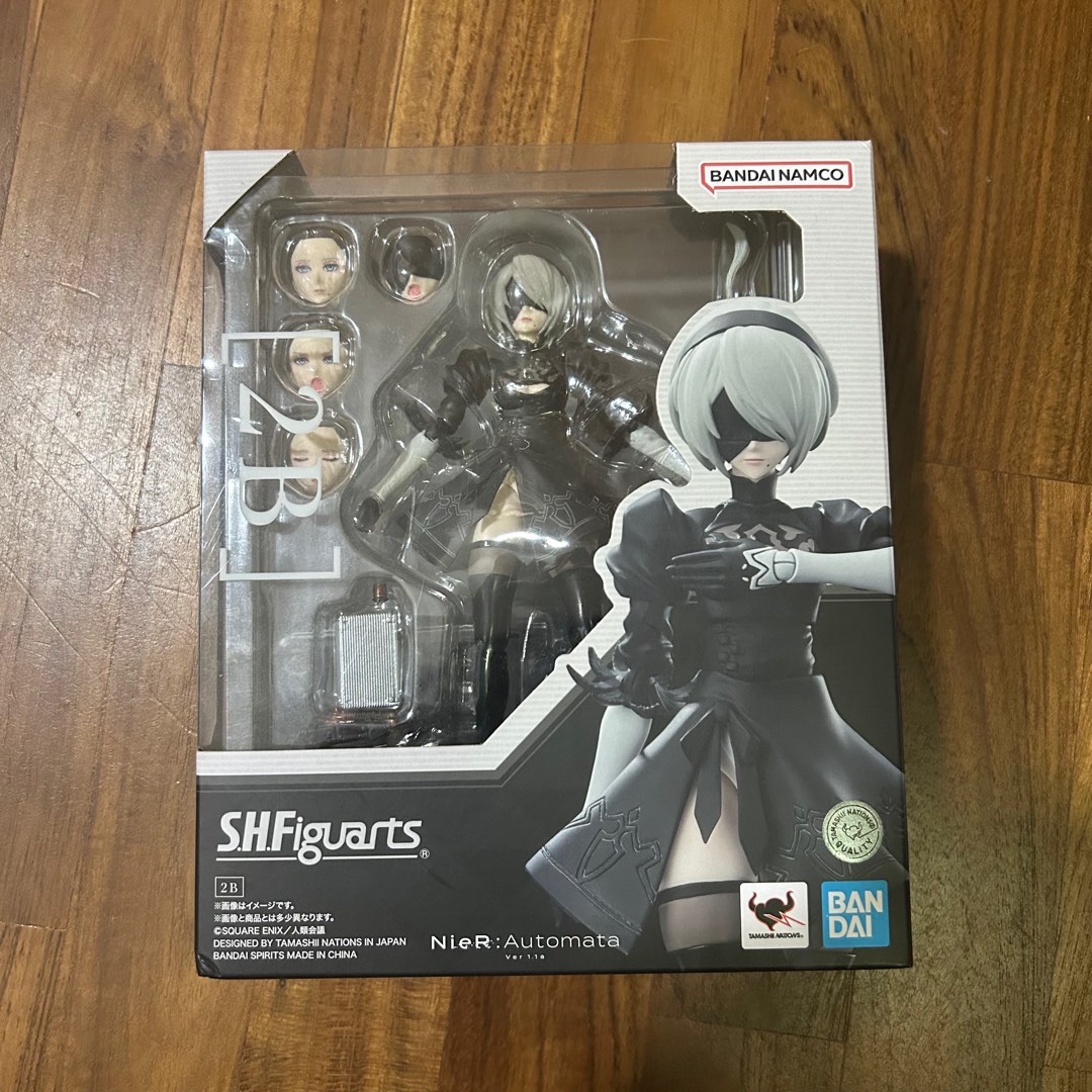 Bandai SH Figuarts NieR:Automata 2B Figure, Hobbies & Toys, Toys & Games on Carousell