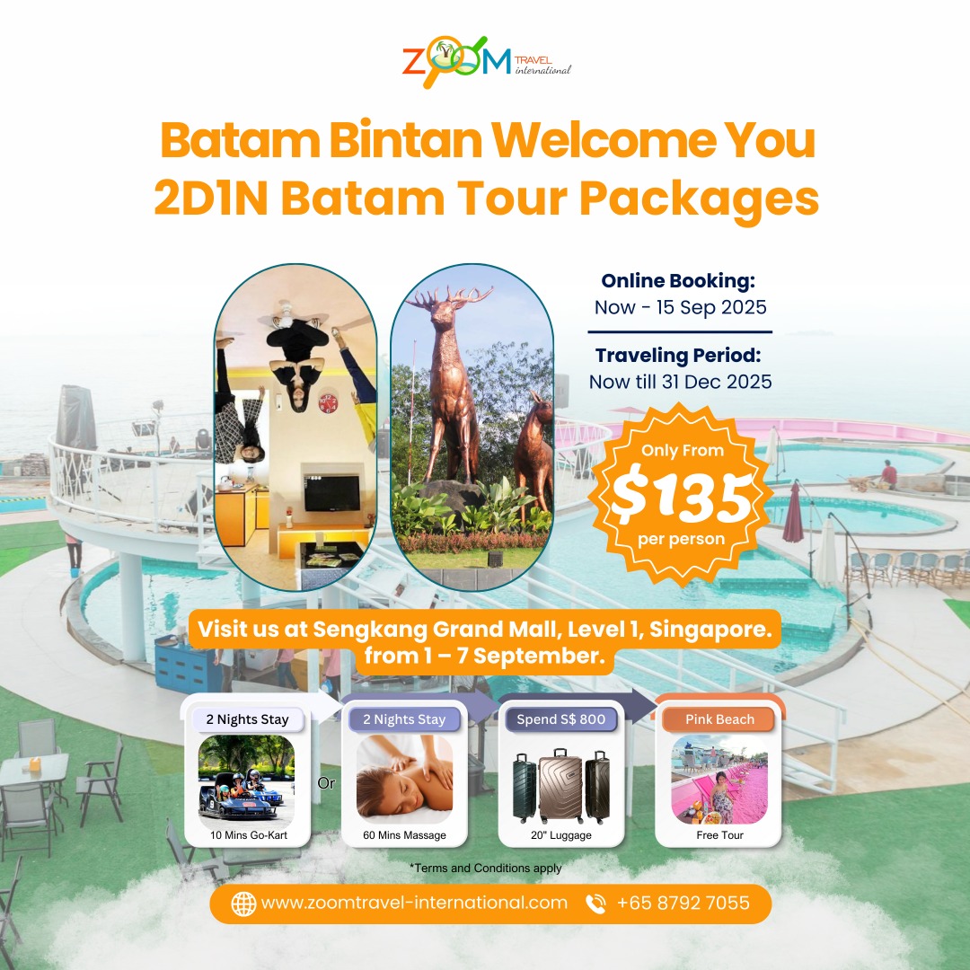 [Batam] BBWY Promo - 2D1N Batam Staycation Package (Hotel + Ferry ...