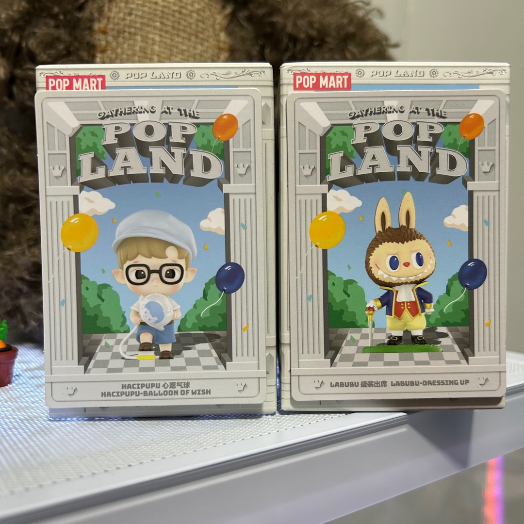 [Bundle] Popmart Popland - The Monster (Labubu) + Hacipupu (both sealed ...