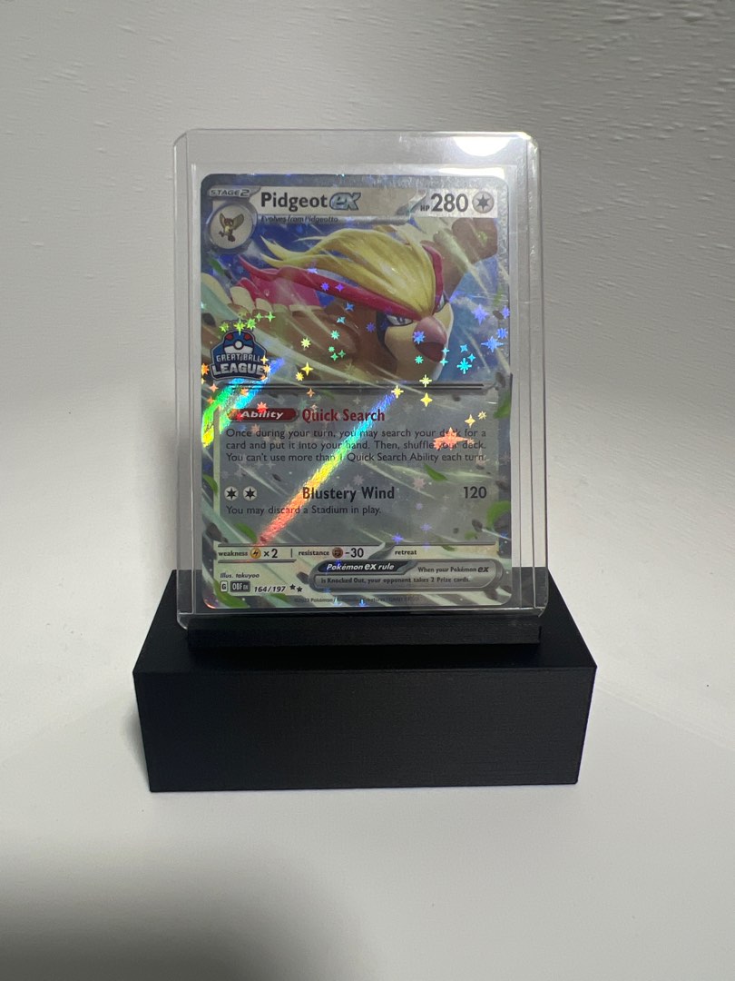 Card display stand for rip and shippers, Hobbies & Toys, Toys & Games ...