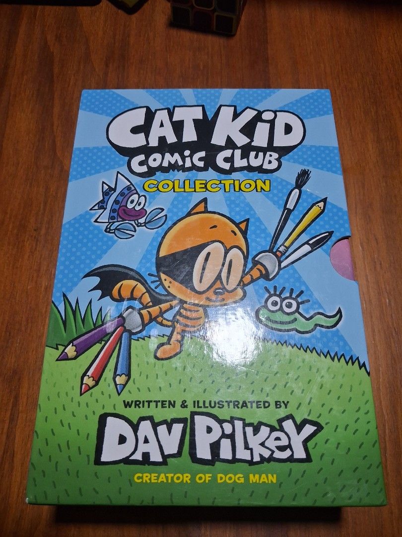 Cat Kid Comic Club Collection by Dav Pilkey, Hobbies & Toys, Books ...