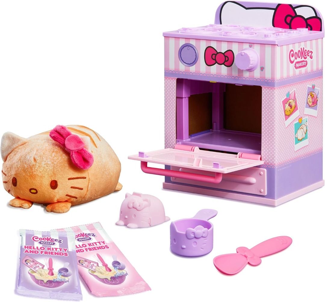 Cookeez Makery Hello Kitty & Friends Oven Playset – Interactive Bake ...
