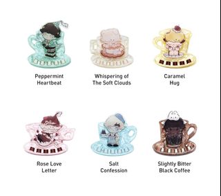 DIMOO Crush on Coffee Series Phone Charm Whispering of the Soft Clouds ...