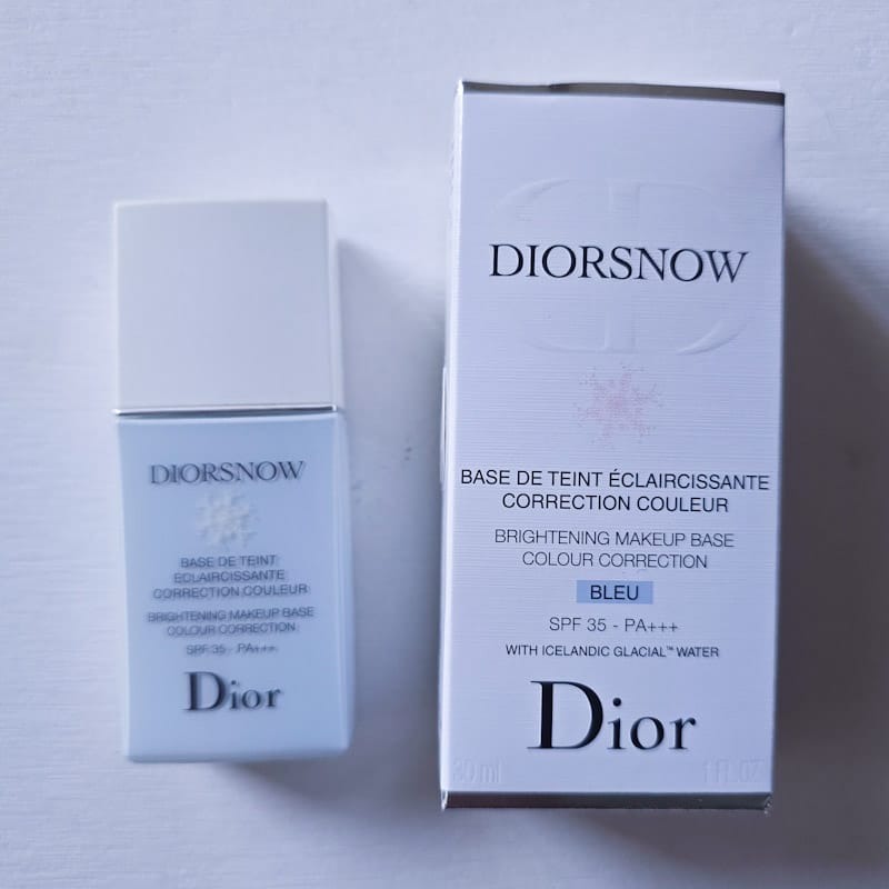 Dior Snow UV Base - BLUE shade, Beauty & Personal Care, Face, Makeup ...