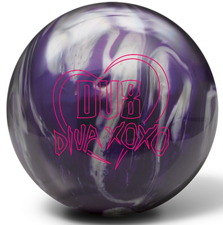 DV8 Diva XOXO Bowling Ball, 15lbs, Sports Equipment, Sports & Games ...