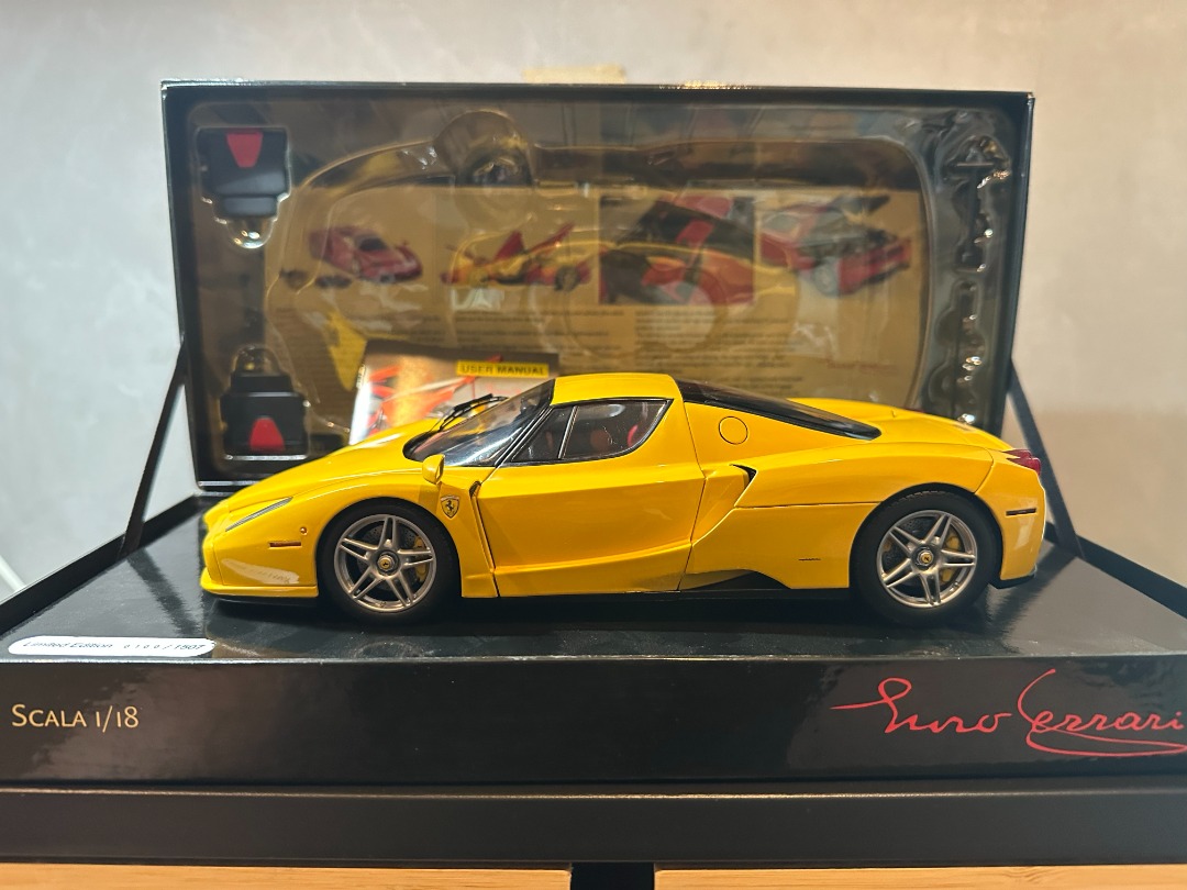 Ferrari Enzo Yellow Giallo Modena - BBR Diecast 1/18, Hobbies & Toys ...