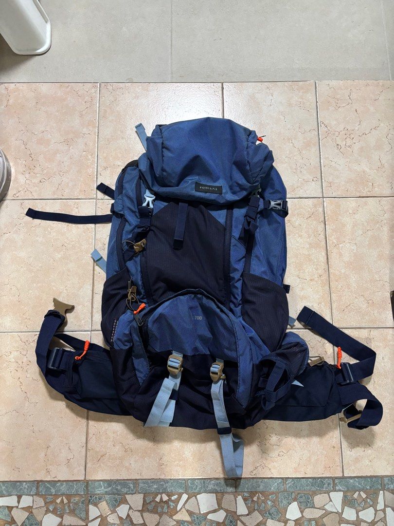 Forclaz 70L Hiking Backpack - Blue, Men's Fashion, Bags, Backpacks on ...