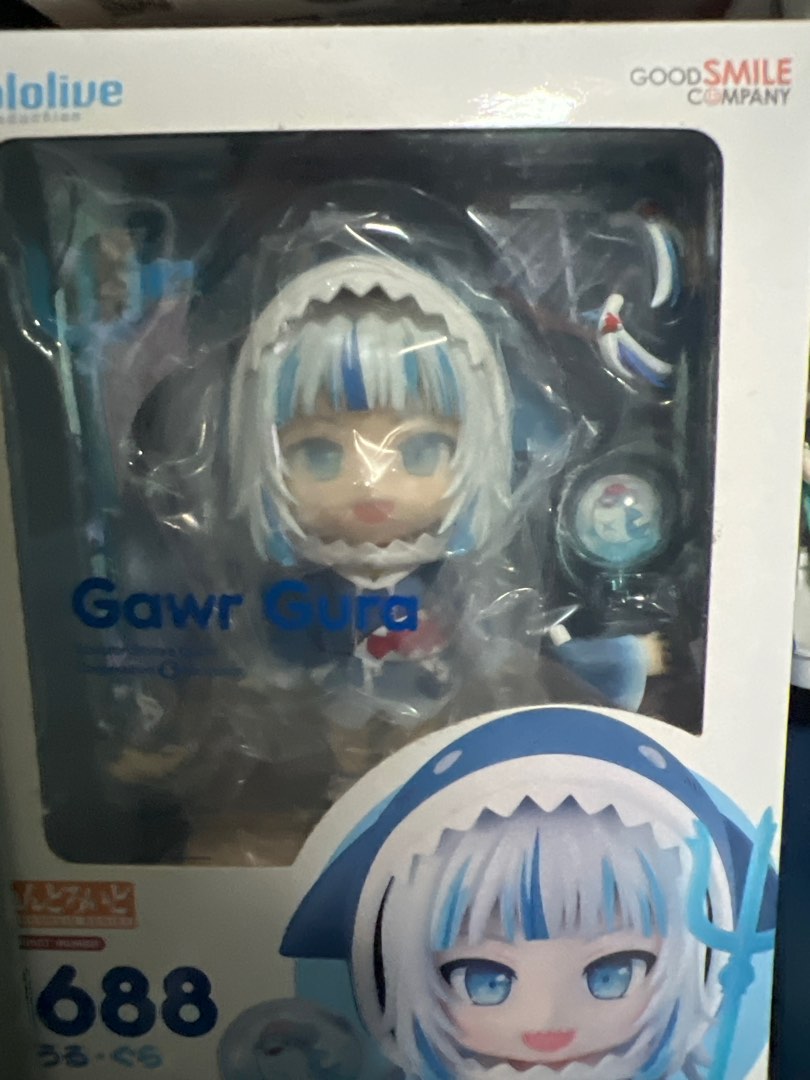Good Smile Company Nendoroid Gawr Gura Figure #688, Hobbies & Toys ...