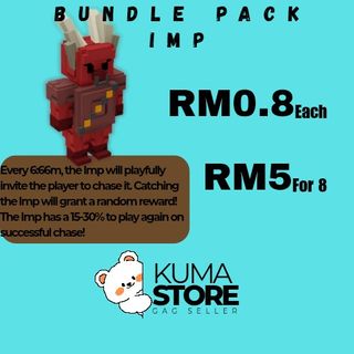 GROW A GARDEN TITAN IMP, Video Gaming, Video Game Consoles, Others on ...