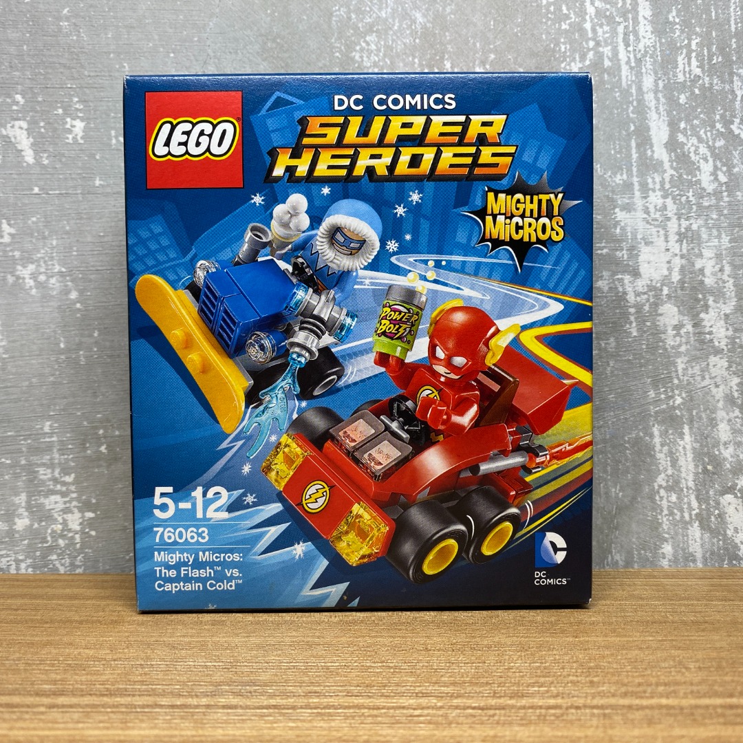 Lego 76063 Mighty Micros The Flash vs. Captain Cold, MIB, Hobbies ...