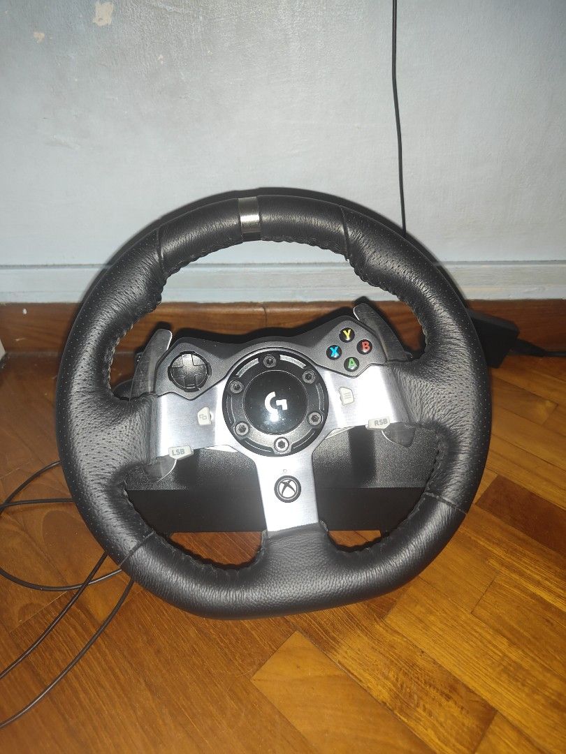Logitech G920 Racing Wheel and Pedals, Video Gaming, Gaming Accessories ...