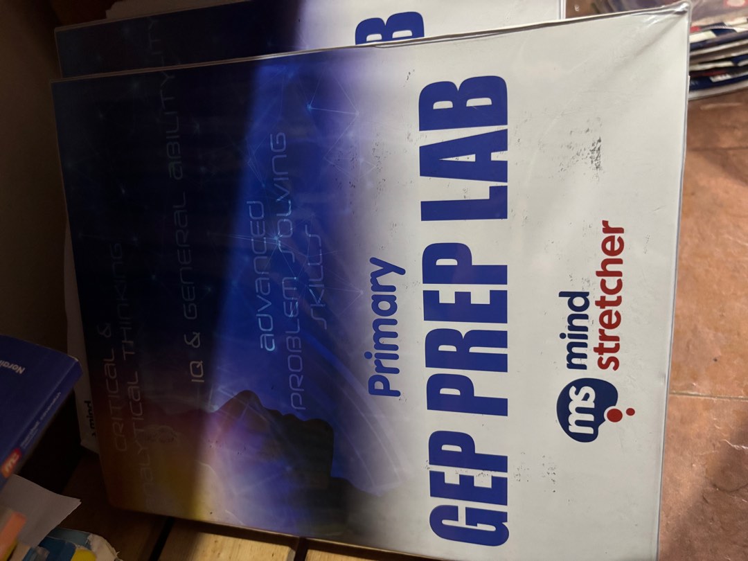 Mind Stretcher GEP Prep Lab - full set English and math, Hobbies & Toys ...