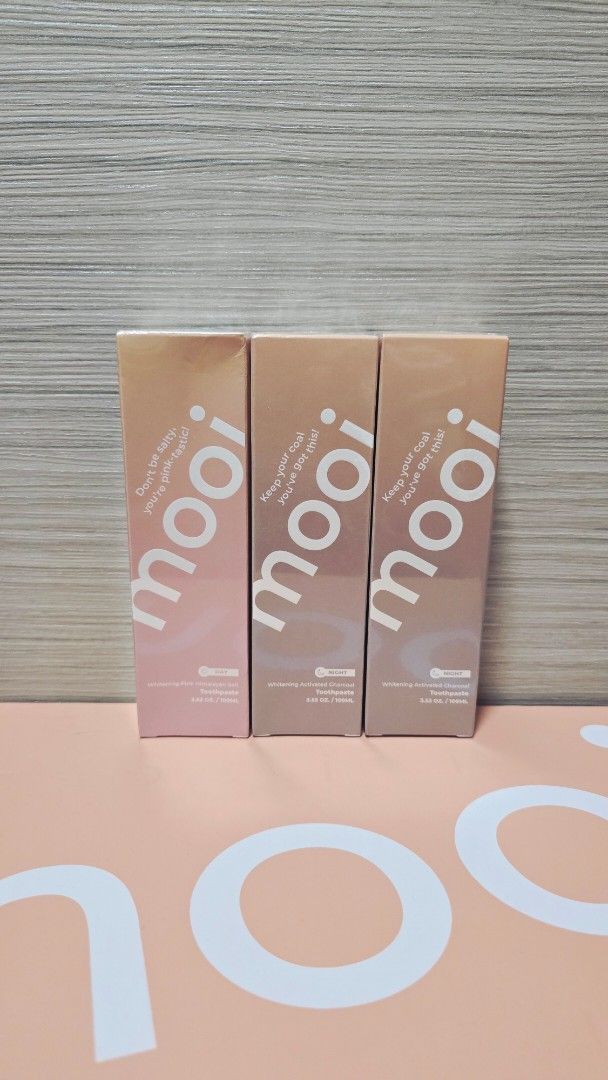 Mooi Toothpaste Day and Night, Beauty & Personal Care, Oral Care on Carousell