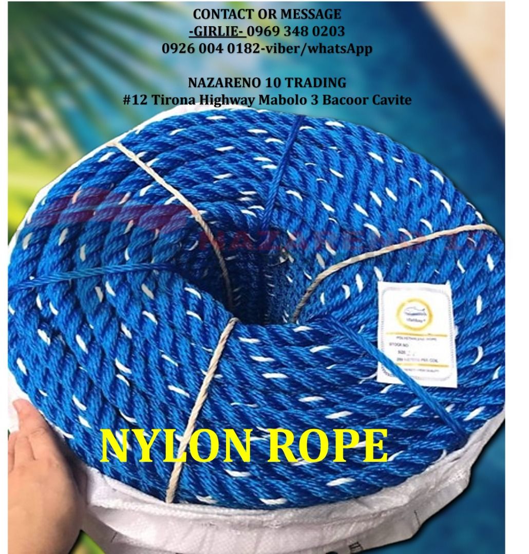 NYLON ROPE FISHING ROPE, Sports Equipment, Fishing on Carousell