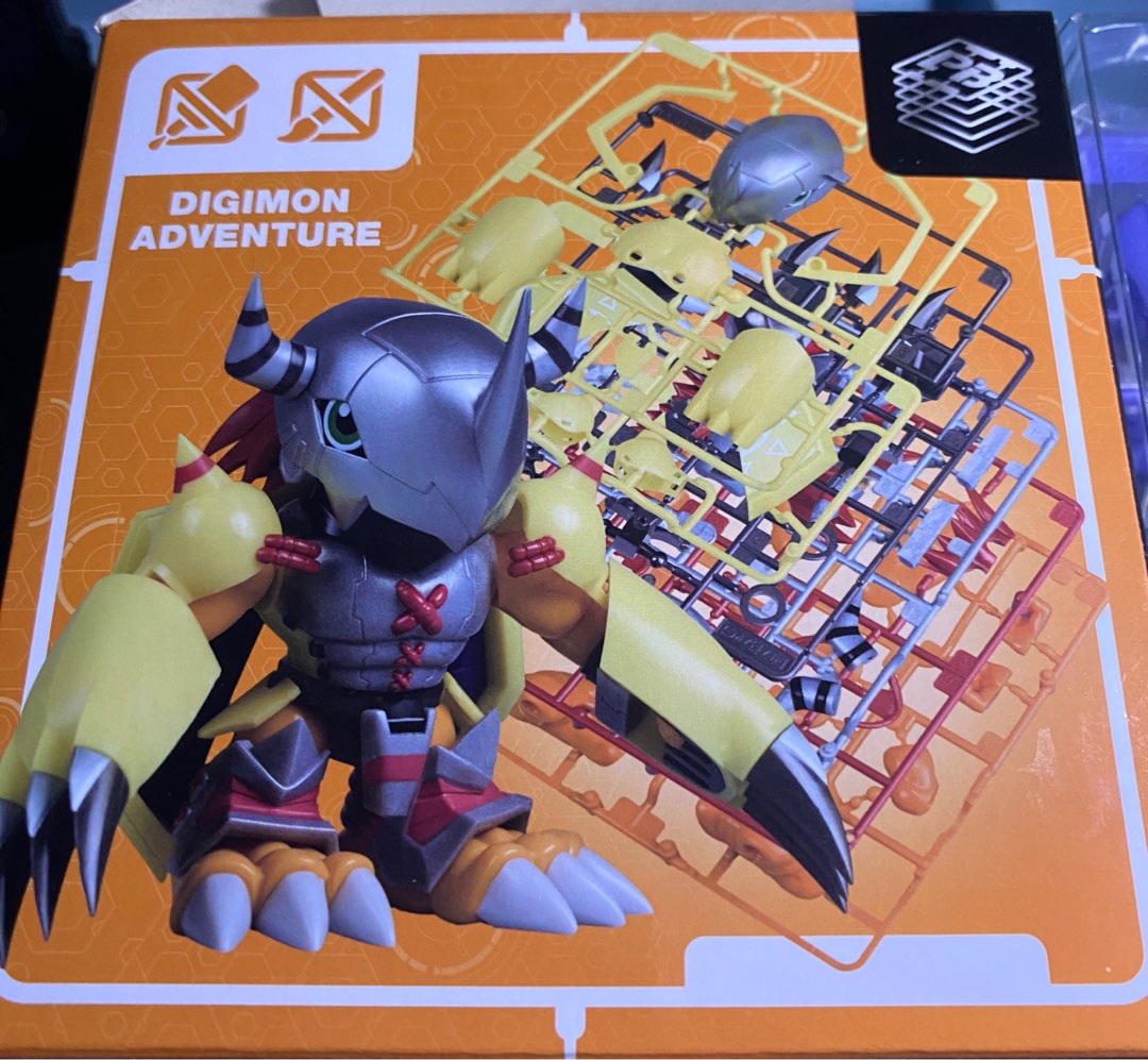 Plabako Digimon Adventure 模型 鋼鐵加魯魯 交換01 05 , 興趣及遊戲, 玩具 & 遊戲類 - Carousell