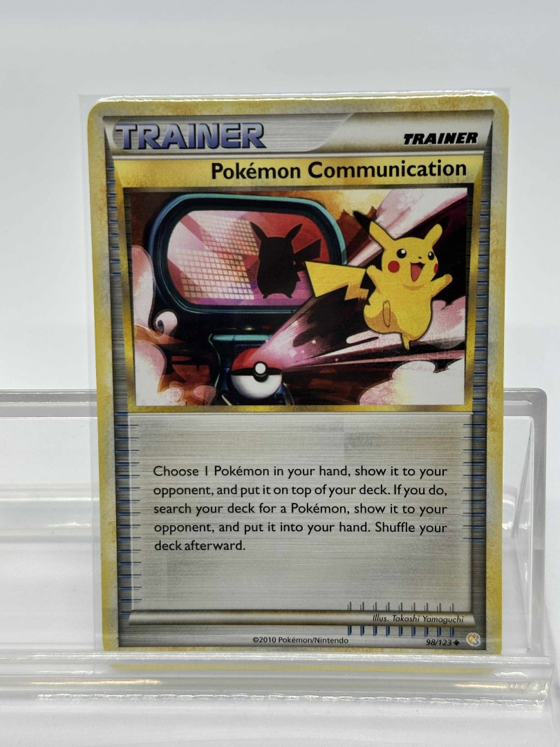 Pokemon Communication #98 Pokemon HeartGold & SoulSilver, Hobbies ...