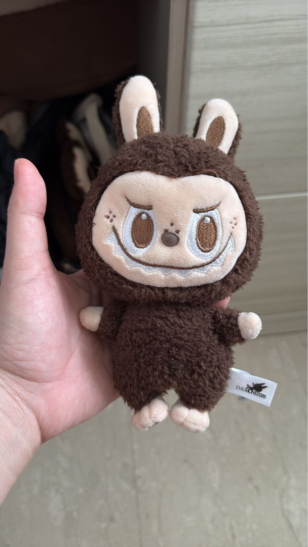 Popland Labubu soft toy ( can hang ) authentic, Hobbies & Toys, Toys ...