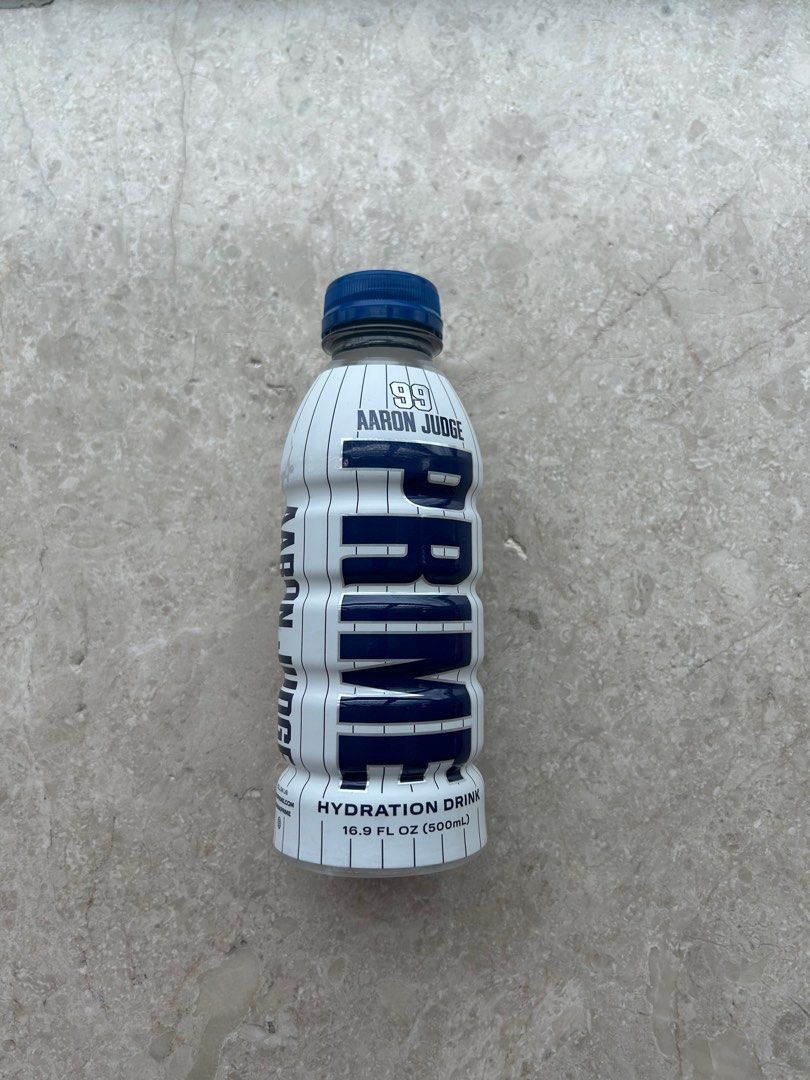 Prime Hydration Drink - Aaron Judge Edition (rare!!), Food & Drinks ...