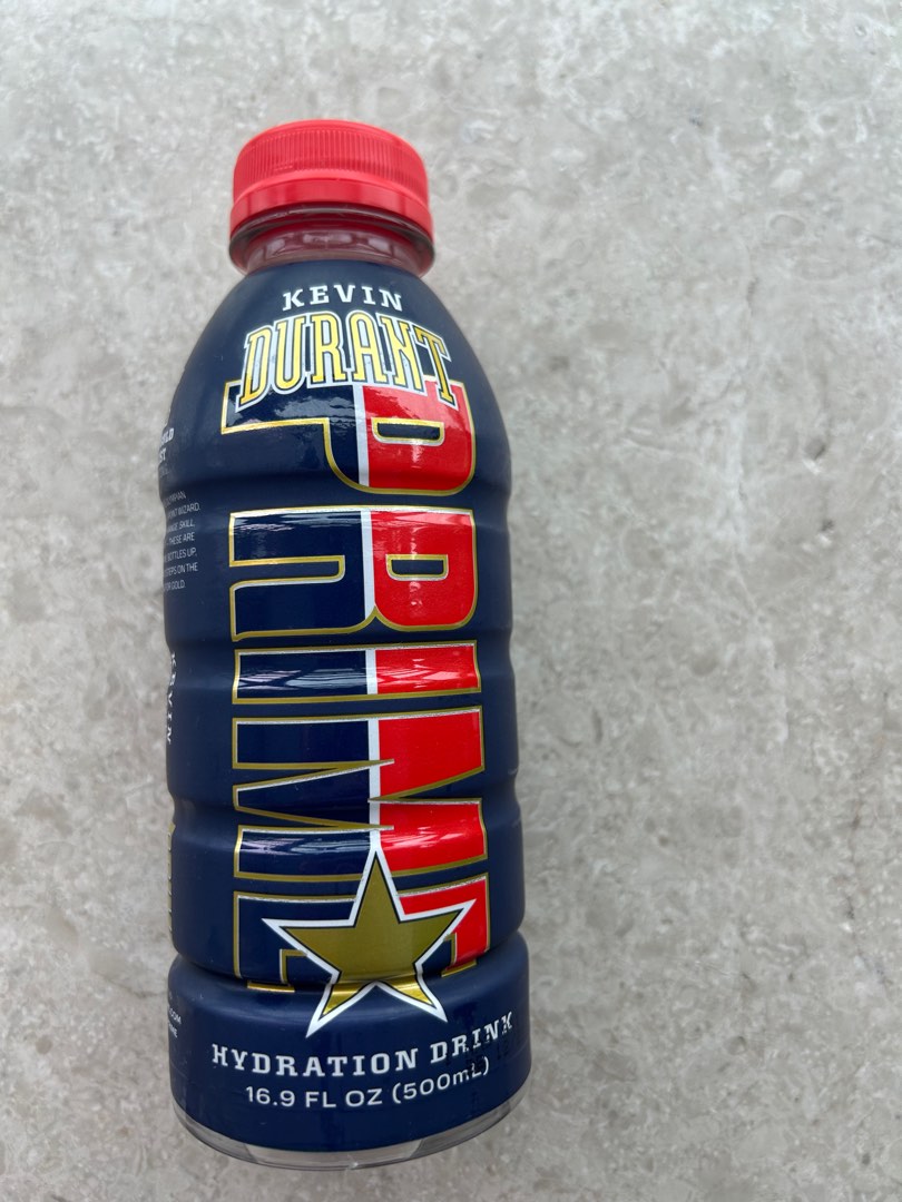 Prime Hydration Drink - Kevin Durant Edition, Food & Drinks, Beverages ...