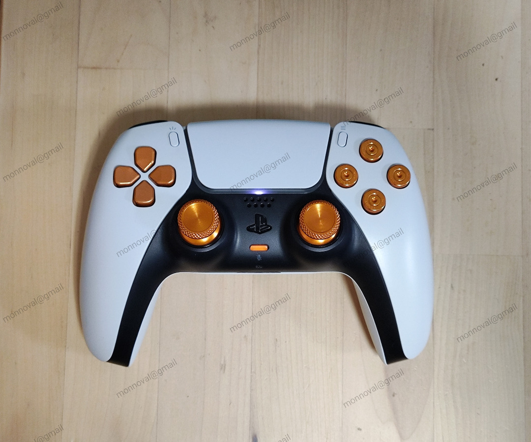PS5 Controller with TMR + metal buttons, metal thumbstick and brand new ...