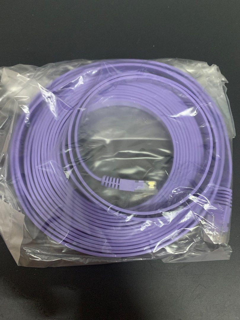 Purple Ethernet Cable, Computers & Tech, Parts & Accessories, Cables ...