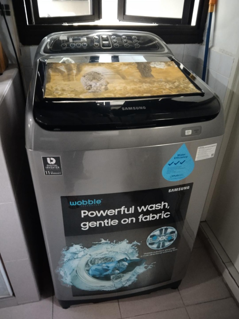 Samsung Wobble Top Load Washing Machine, TV & Home Appliances, Washing ...