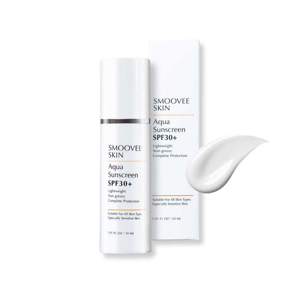 Smoovee Skin Aqua Sunscreen SPF30+ (30ml), Beauty & Personal Care, Face ...